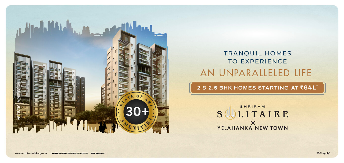 Solitaire | Shriram Properties | Real estate developer in India